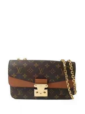 LOUIS VUITTON Marceau Monogram Canvas Shoulder Bag - Brown
