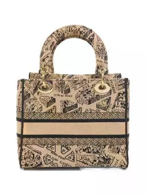 Dior Lady D-lite Tote Bag - Neutrals