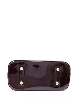LOUIS VUITTON Monogram Vernis Alma Bb Bag