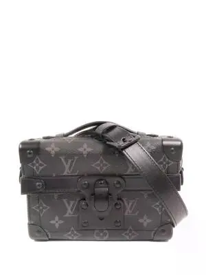 LOUIS VUITTON Monogram Eclipse Soul Trunk Tote Bag - Grey