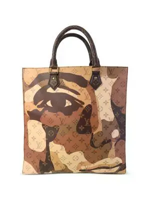 LOUIS VUITTON Monogram Sac Plat Tote Bag