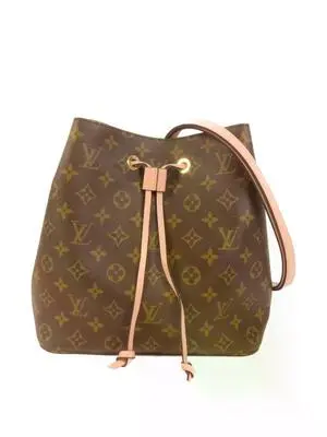 LOUIS VUITTON Neo Noe Monogram Shoulder Bag - Brown
