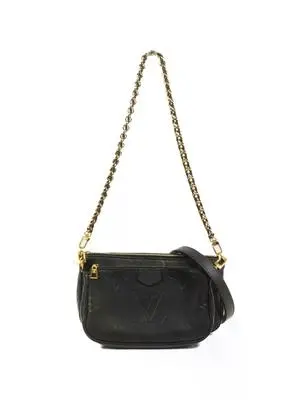 LOUIS VUITTON Multi Accessoires Monogram Empreinte Shoulder Bag - Black
