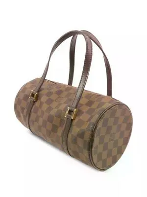 LOUIS VUITTON Damier Ebene Papillon Handbag