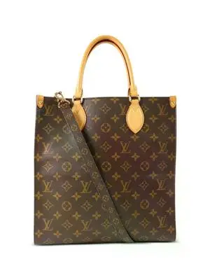 LOUIS VUITTON Monogram Sac Plat Pm Tote Bag