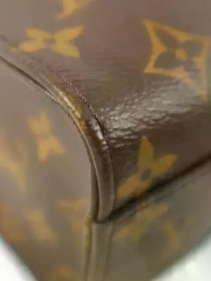 LOUIS VUITTON Monogram Sac Plat Pm Tote Bag