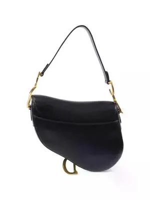 Dior Saddle Leather Shoulder Bag