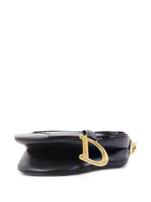 Dior Saddle Leather Shoulder Bag