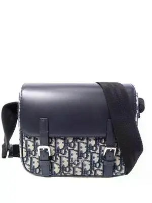 Dior Oblique Logo-plaque Messenger Bag