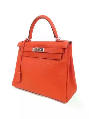 Hermès Kelly 28 Tote Bag - Orange