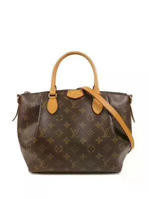 LOUIS VUITTON Monogram Turenne Pm Tote Bag - Brown