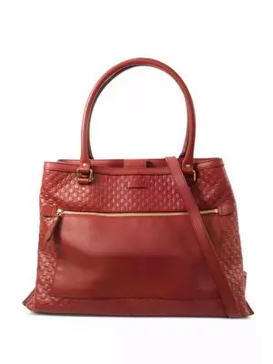 Gucci Microssima Shoulder Bag - Red
