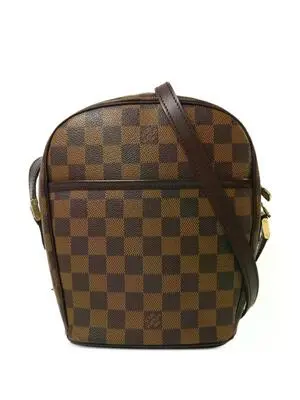 LOUIS VUITTON Ipanema Damier Shoulder Bag - Brown