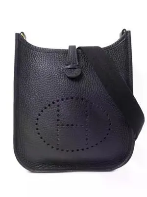 Hermès Evelyne Tpm Calfskin Shoulder Bag - Black