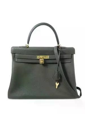 Hermès Kelly 35 Shoulder Bag - Green