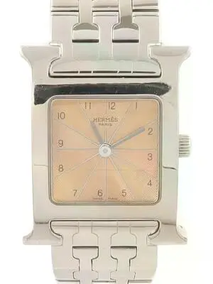 Hermès H30mm Watch With Dial - Pink