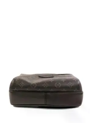 LOUIS VUITTON Monogram Eclipse Taiga Leather Messenger Bag