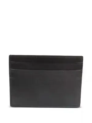 Saint Laurent Tiny Cassandra Card Case - Black