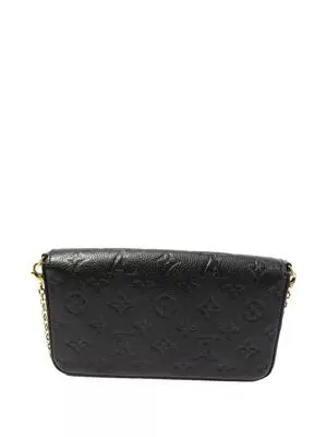 LOUIS VUITTON Félicie Pochette Bag - Black