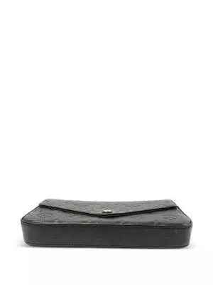 LOUIS VUITTON Félicie Pochette Bag - Black