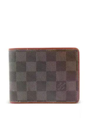 LOUIS VUITTON Damier Graphite Bi-fold Wallet - Grey