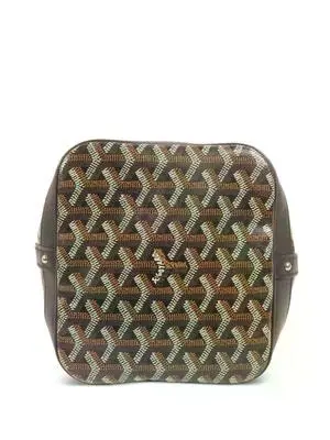 Goyard Petit Flot Pm Bucket Bag - Brown