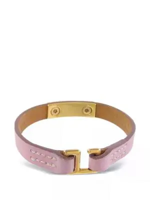 Hermès Mini Rivale Leather Bracelet