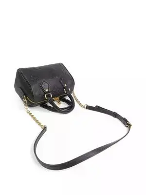 LOUIS VUITTON Speedy 20 Bandoulière Tote Bag - Black