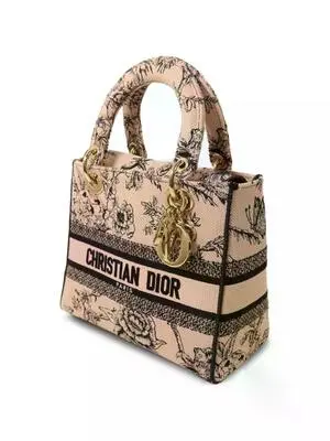 Dior Lady D-lite Shoulder Bag - Neutrals