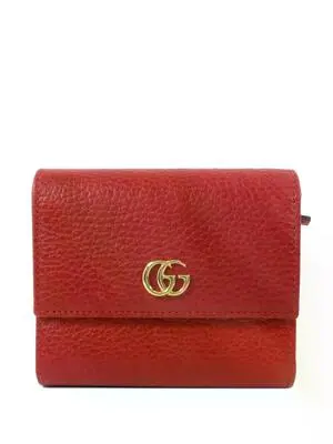 Gucci Gg Marmont Trifold Wallet
