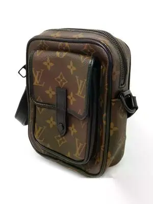 LOUIS VUITTON Christopher Monogram Macassar Shoulder Bag