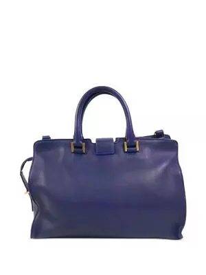 Saint Laurent Chyc Y-logo Tote Bag