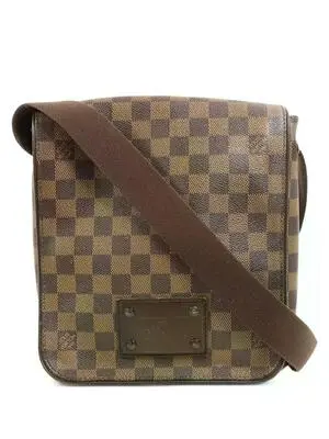 LOUIS VUITTON Brooklyn Damier Messenger Bag - Brown