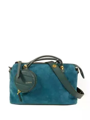 Fendi By The Way Suede Tote Bag - Blue
