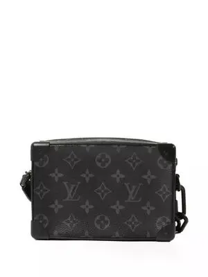 LOUIS VUITTON Mini Soft Trunk Shoulder Bag - Black