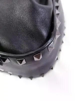 Valentino Garavani Rockstud Leather Bucket Bag