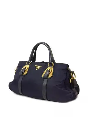 Prada Buckled-detail Tote Bag