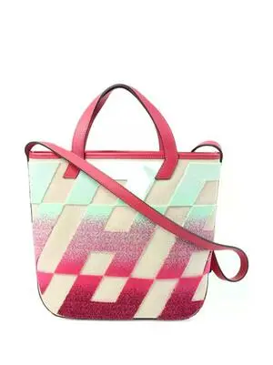 Hermès Cabas H En Biais 27 Tote Bag - Neutrals