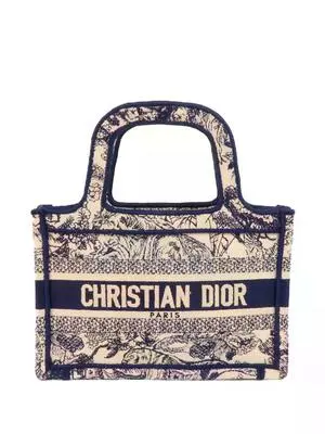 Dior Mini Book Tote Bag - Neutrals
