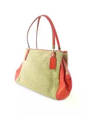 COACH VINTAGE Monogram Canvas Shoulder Bag