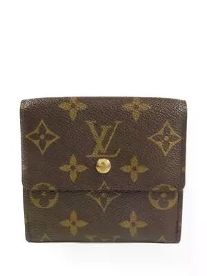 LOUIS VUITTON Monogram-pattern Wallet - Brown