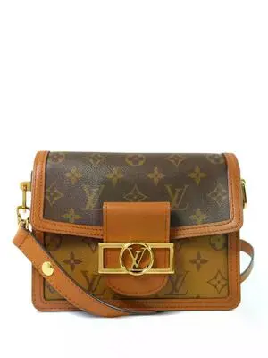 LOUIS VUITTON Mini Dauphine Monogram Crossbody Bag