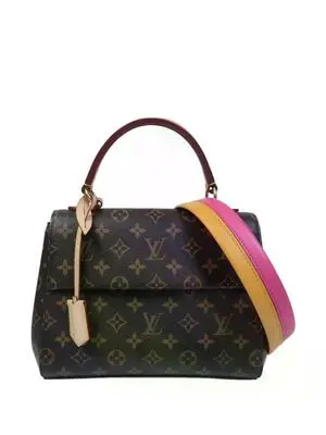 LOUIS VUITTON Monogram Cluny Bb Shoulder Bag - Brown