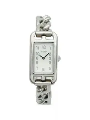 Hermès Nantucket 33mm Stainless Steel Watch - White