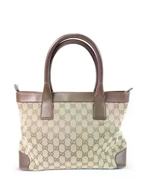Gucci Gg Canvas Tote Bag - Neutrals