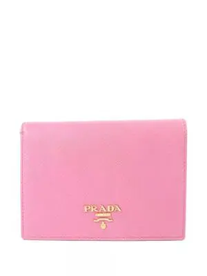 Prada Saffiano Bifold Wallet - Pink