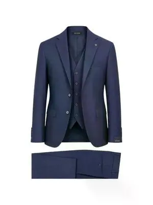 Tagliatore Single-breasted Three-piece Suit - Blue