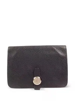 Hermès Dogon Compact Wallet - Black