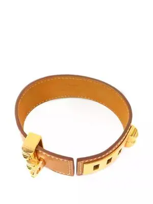 Hermès Collier De Chien 24 Leather Bracelet