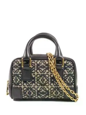 Loewe Amazona Nano Shoulder Bag - Black